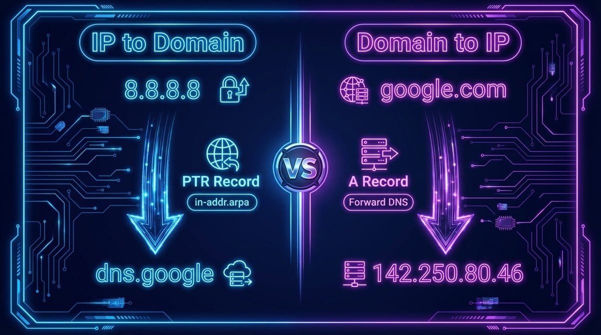 IP to Hostname — Convert IP Address to Hostname | DNS Robot